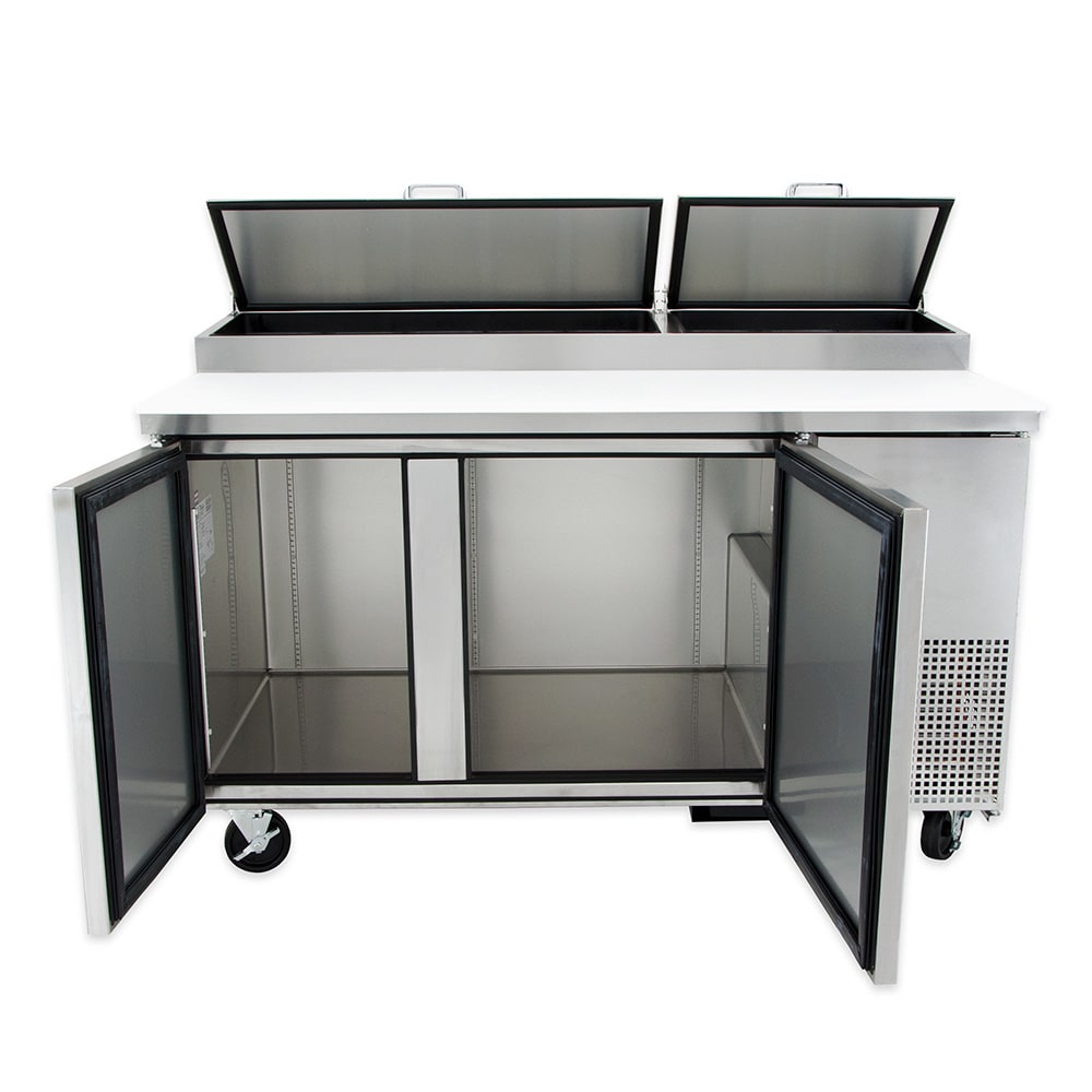 True TPP-60 60" Pizza Prep Table w/ Refrigerated Base, 115v