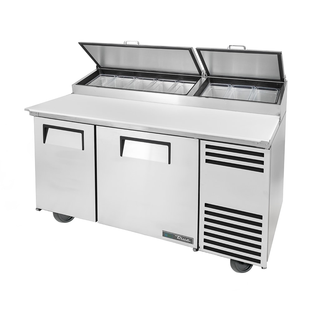 True TPP-AT-60-HC 60" Pizza Prep Table w/ Refrigerated Base, 115v