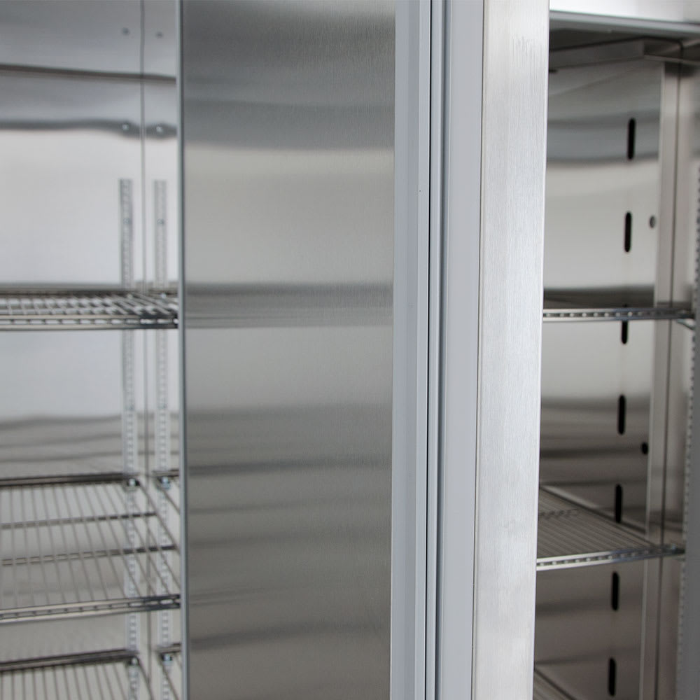 True STR3R-3S 77 3/4" Three Section Reach In Refrigerator, (3) Left ...