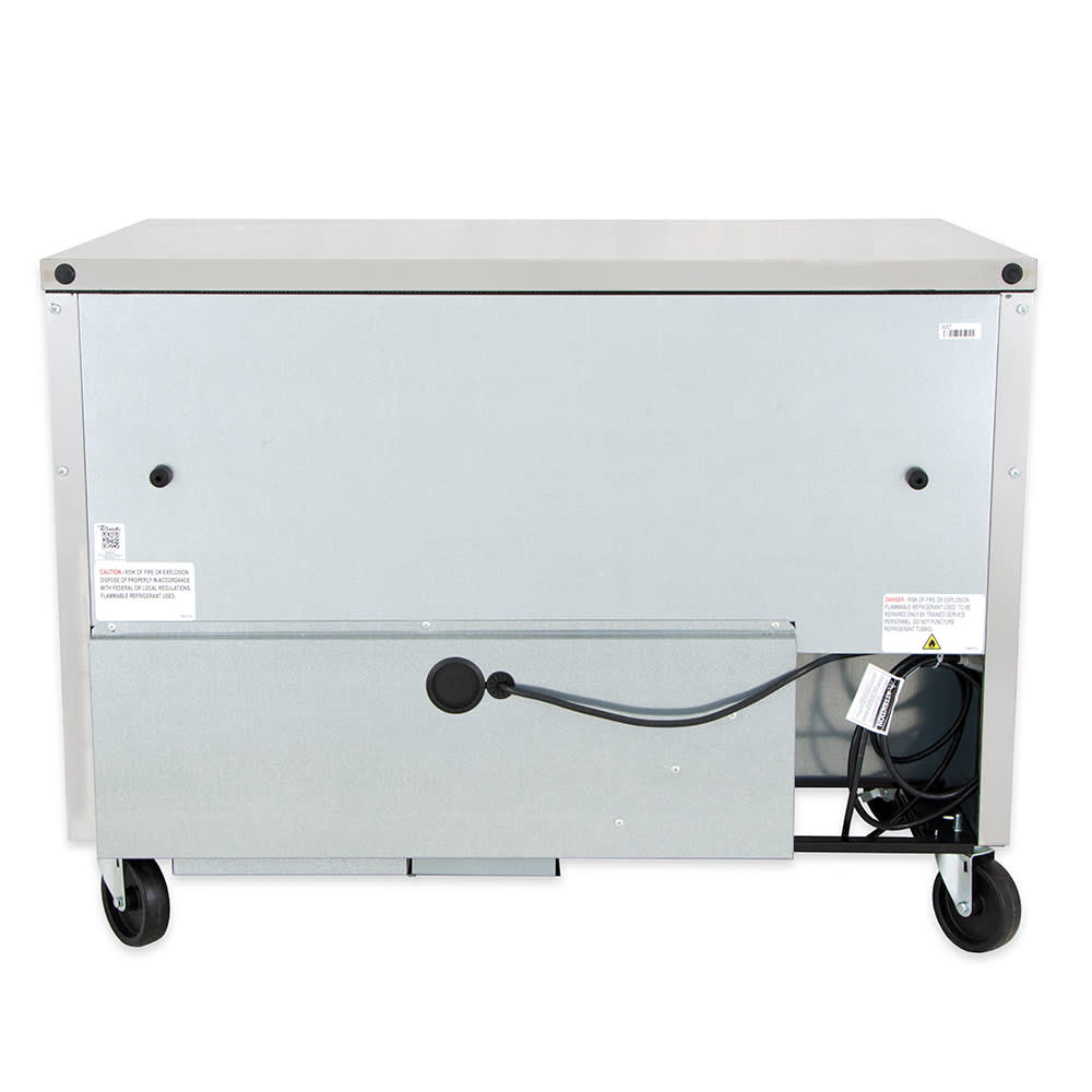 True TUC-48-HC 48" W Undercounter Refrigerator w/ (2) Sections & (2 ...
