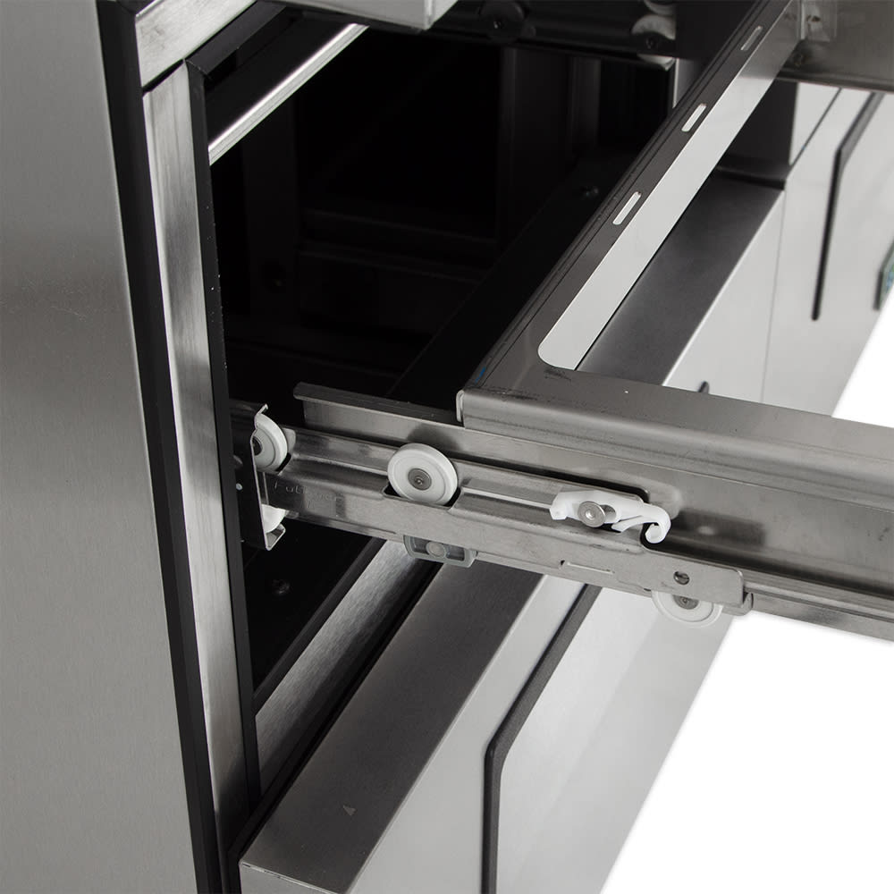 True TWT-48D-4-HC 48" Worktop Refrigerator w/ (2) Sections & (4 ...