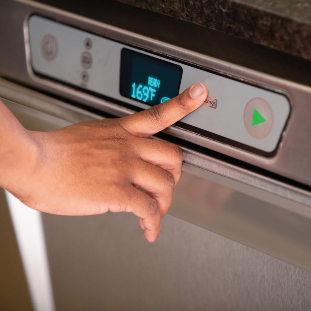 Hobart LXER-2 High Temp Rack Undercounter Dishwasher - (30) Racks/hr ...