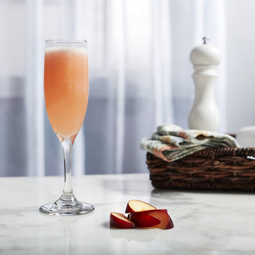 Libbey 3795 6 oz Embassy Flute Glass - Safedge Rim & Foot Guarantee