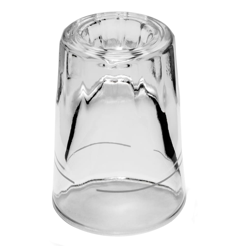 Libbey 5126/A0007 2 oz Fluted Whiskey Shot Glass with 1 oz Cap Line