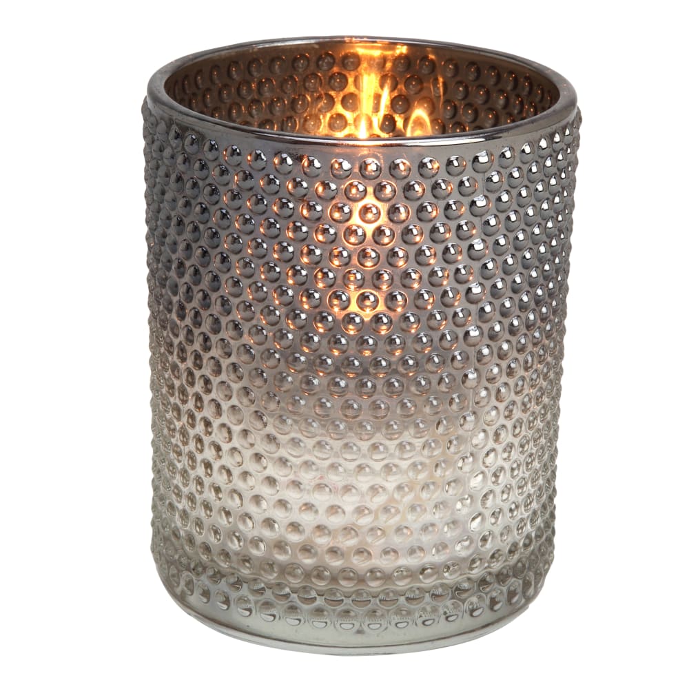 Sterno 80520 Urban Smoke Candle Lamp - 3 1/5"D x 4"H, Beaded Textured ...