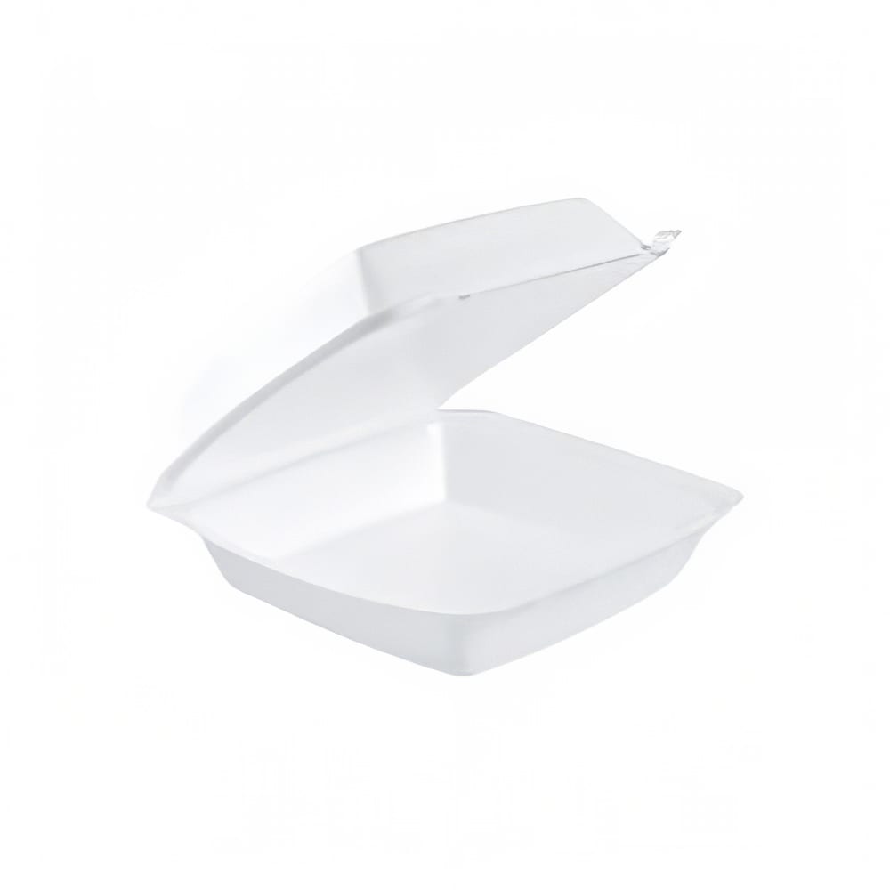 Dart 85HT1 Hinged Lid Food Container - 8 2/5"L x 8"W x 3 1/3"H ...