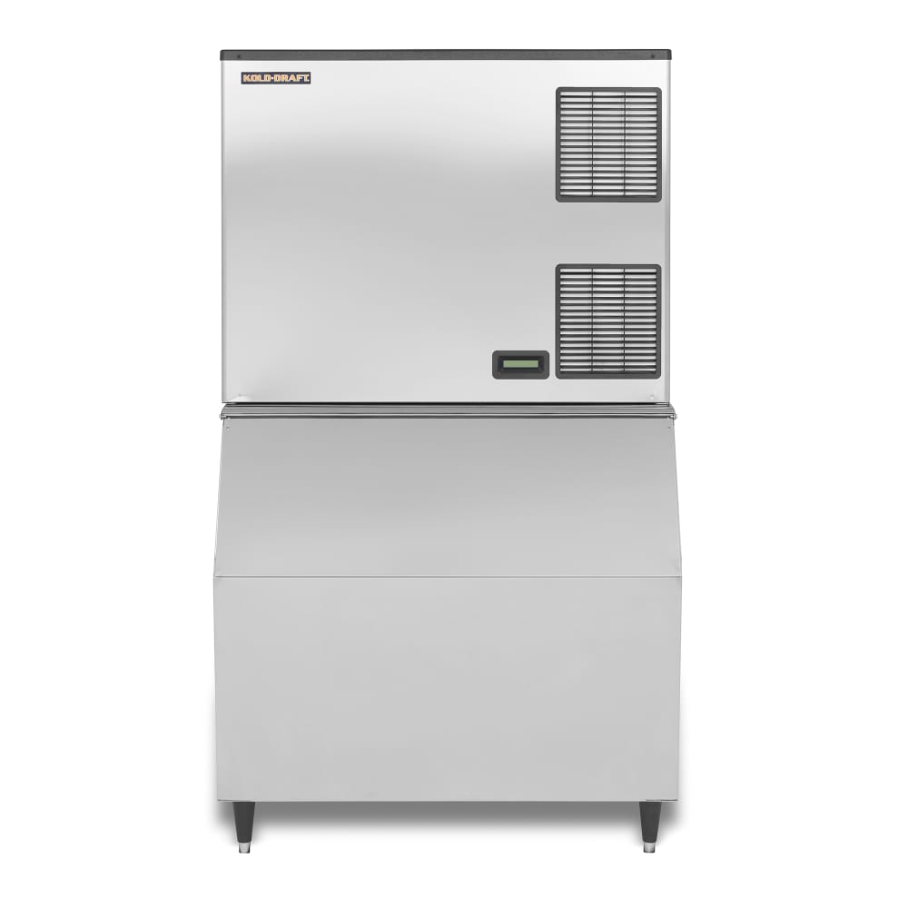 Kold-Draft GBX1064LC/KDB650 1047 lb Full Cube Ice Machine w/ Bin - 660 ...