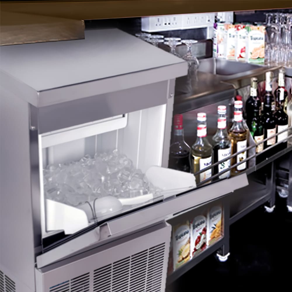 Kold-Draft KD-110 24 4/5"W Large Cube Undercounter Ice Machine - 118 ...