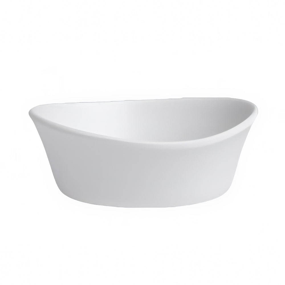 Steelite 7008DD017 9 3/4 oz Melamine Fruit Bowl, Marisol White