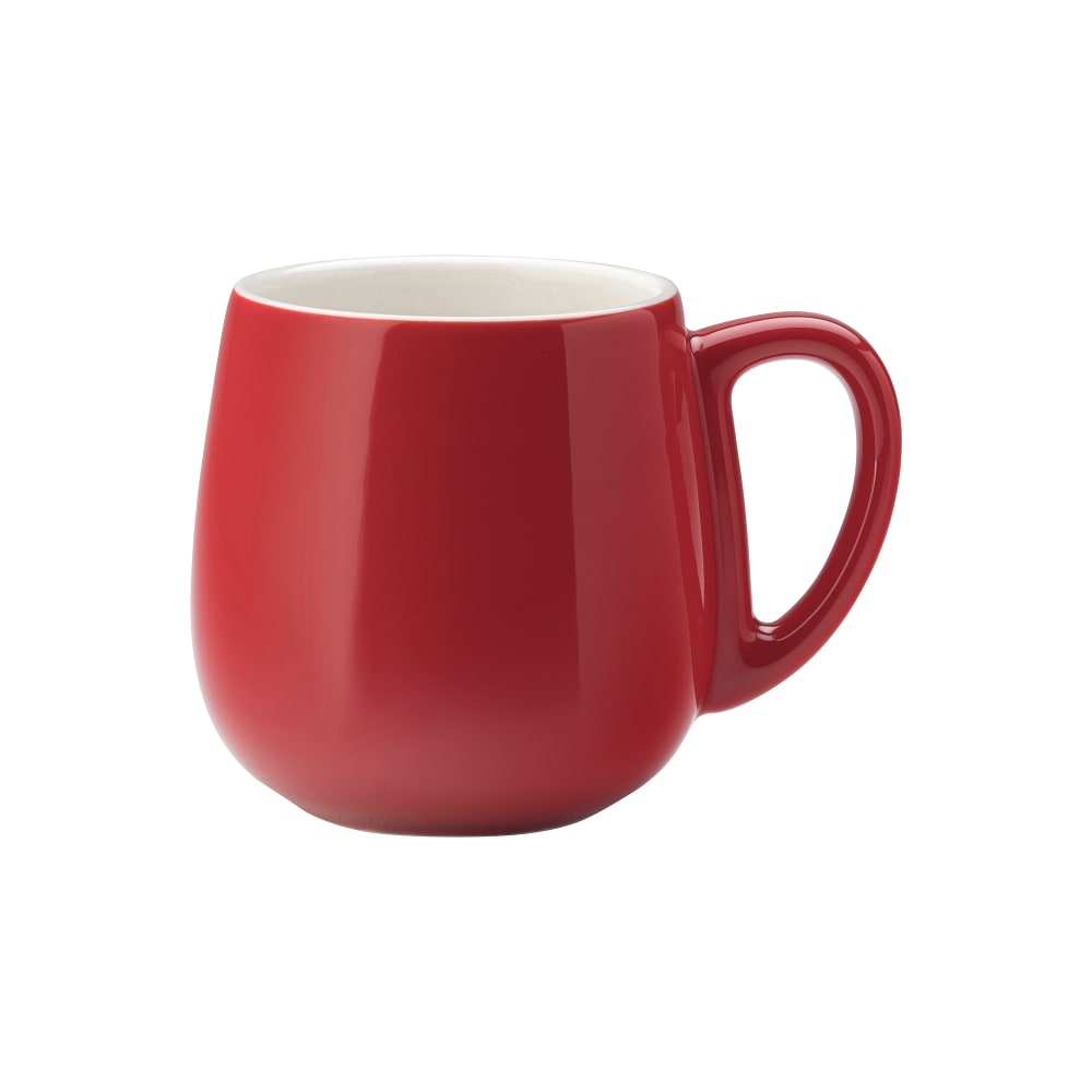 Steelite UCT9026 15 oz Utopia Barista Mug - Porcelain, Red