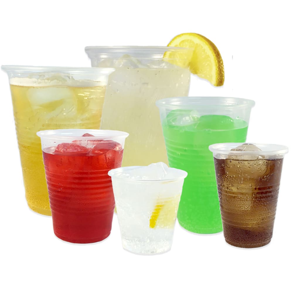 Empress EK16A 16 oz Disposable Cold Cup - Plastic, Translucent
