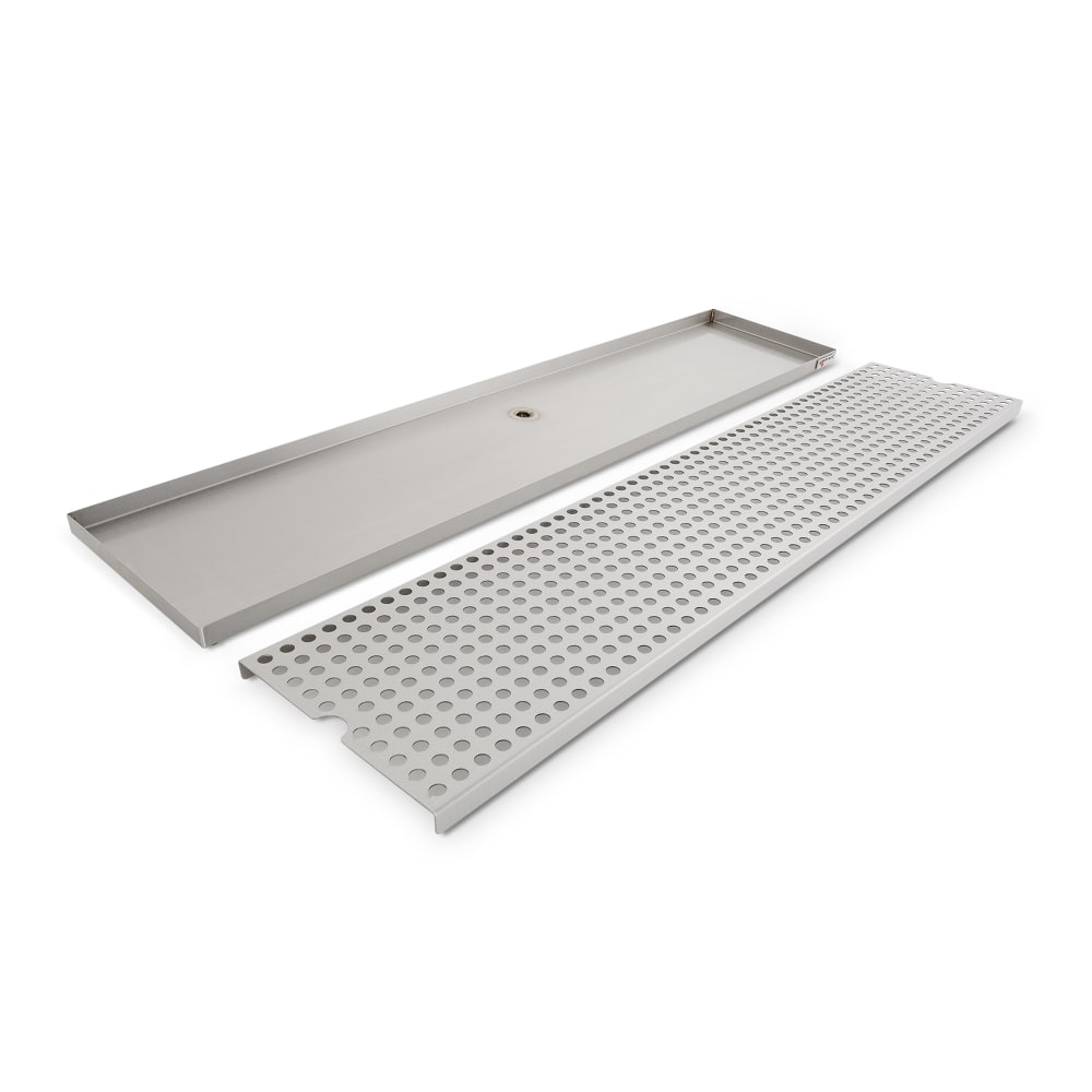 Micro Matic DP-820D-36 Surface Mount Drip Tray Trough w/ 5/8" Drain ...
