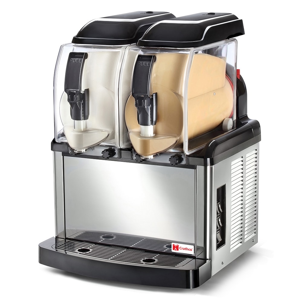 Crathco SP-2 Frozen Drink Machine w/ (2) 1 3/10 gal Bowls, 18"W, 115v