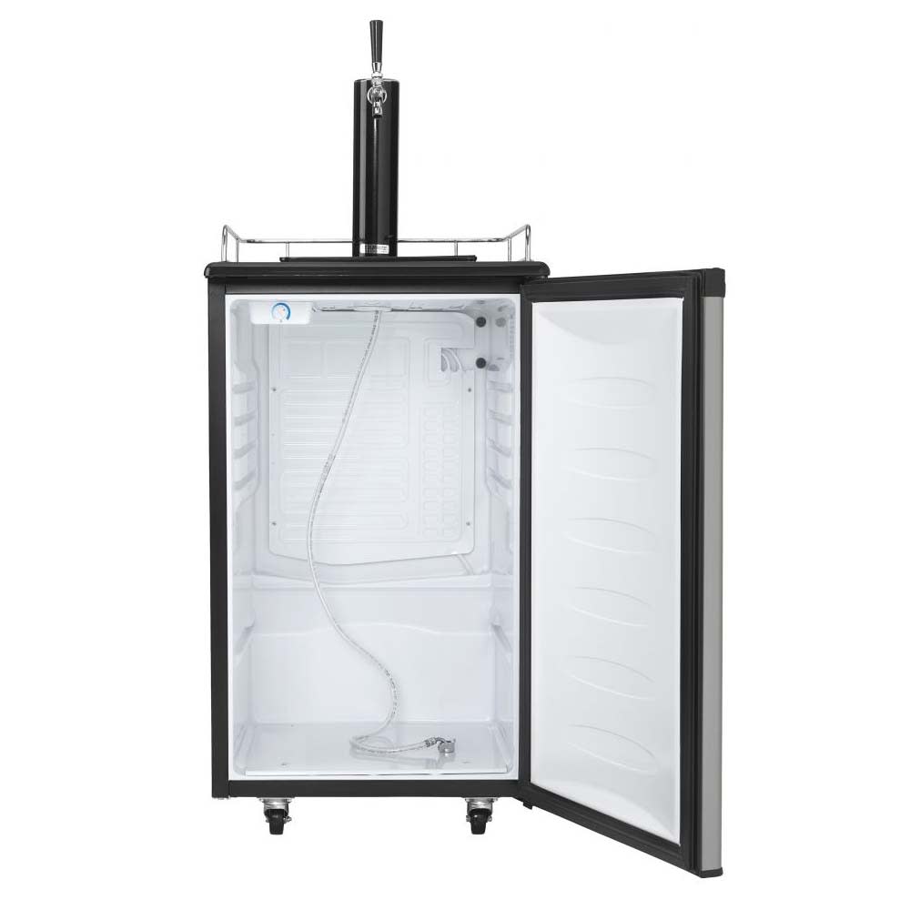 Danby DKC054A1BSLDB 21" Kegerator Beer Dispenser w/ (1) Keg Capacity ...