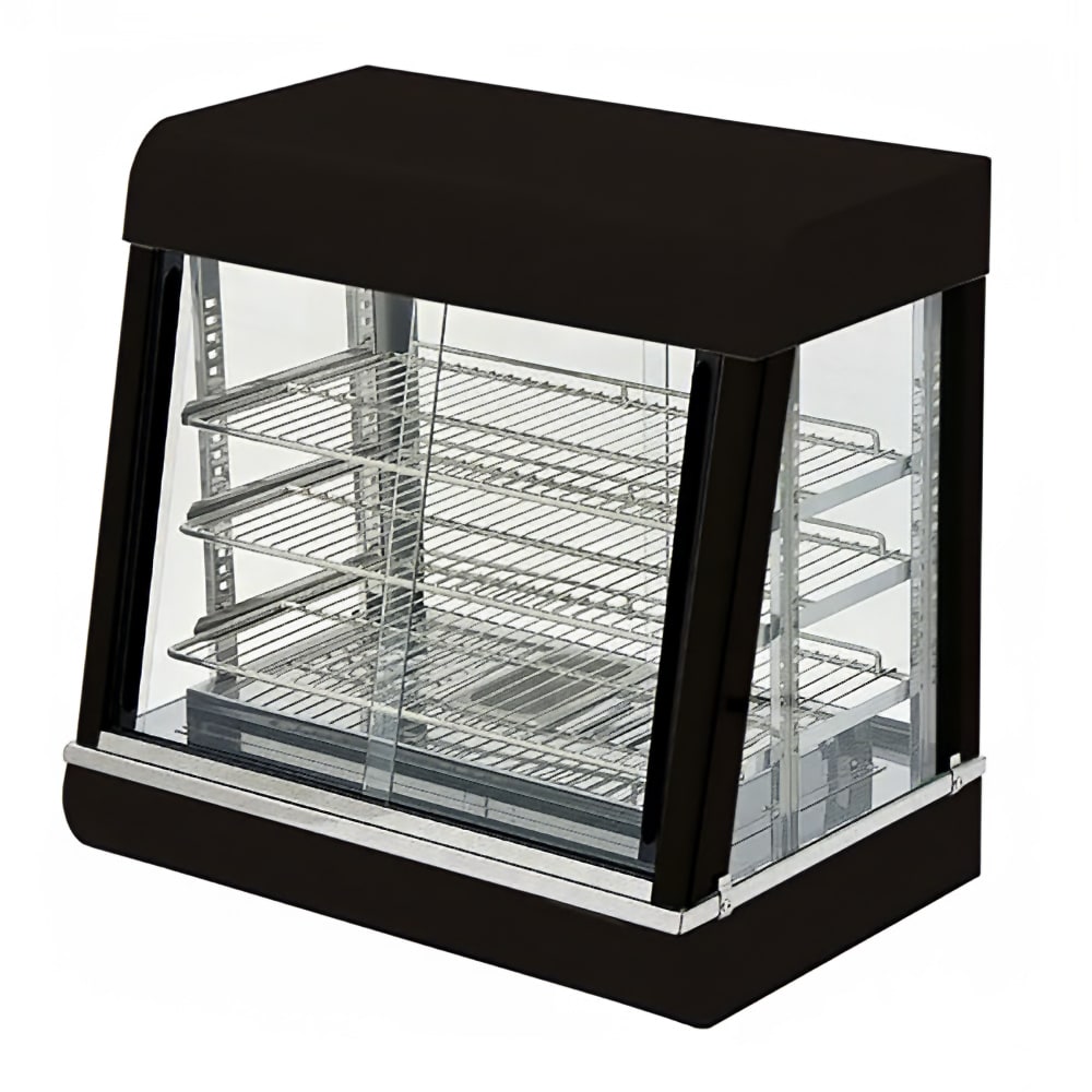 eQuipped HDC-26 26" Self Service Countertop Heated Display Case - (3 ...
