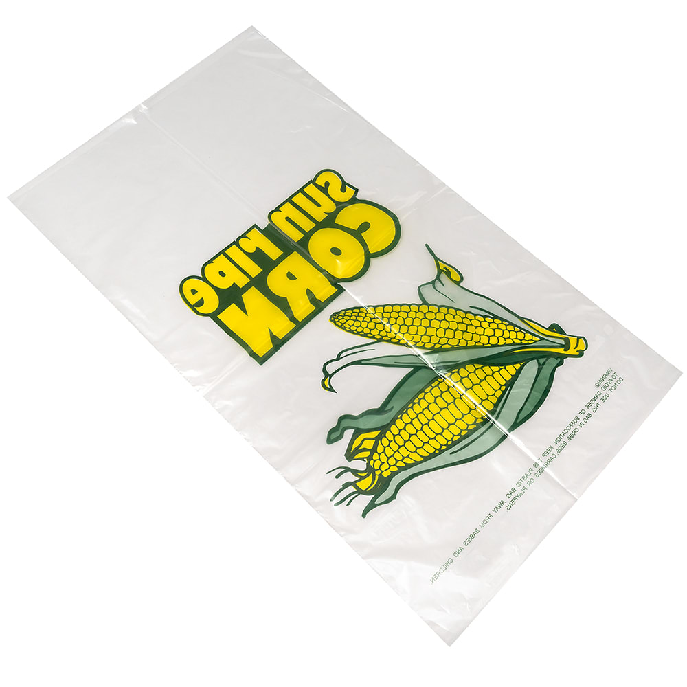 LK Packaging E1322LLD-CRN Corn Bag - 22" x 13", Poly