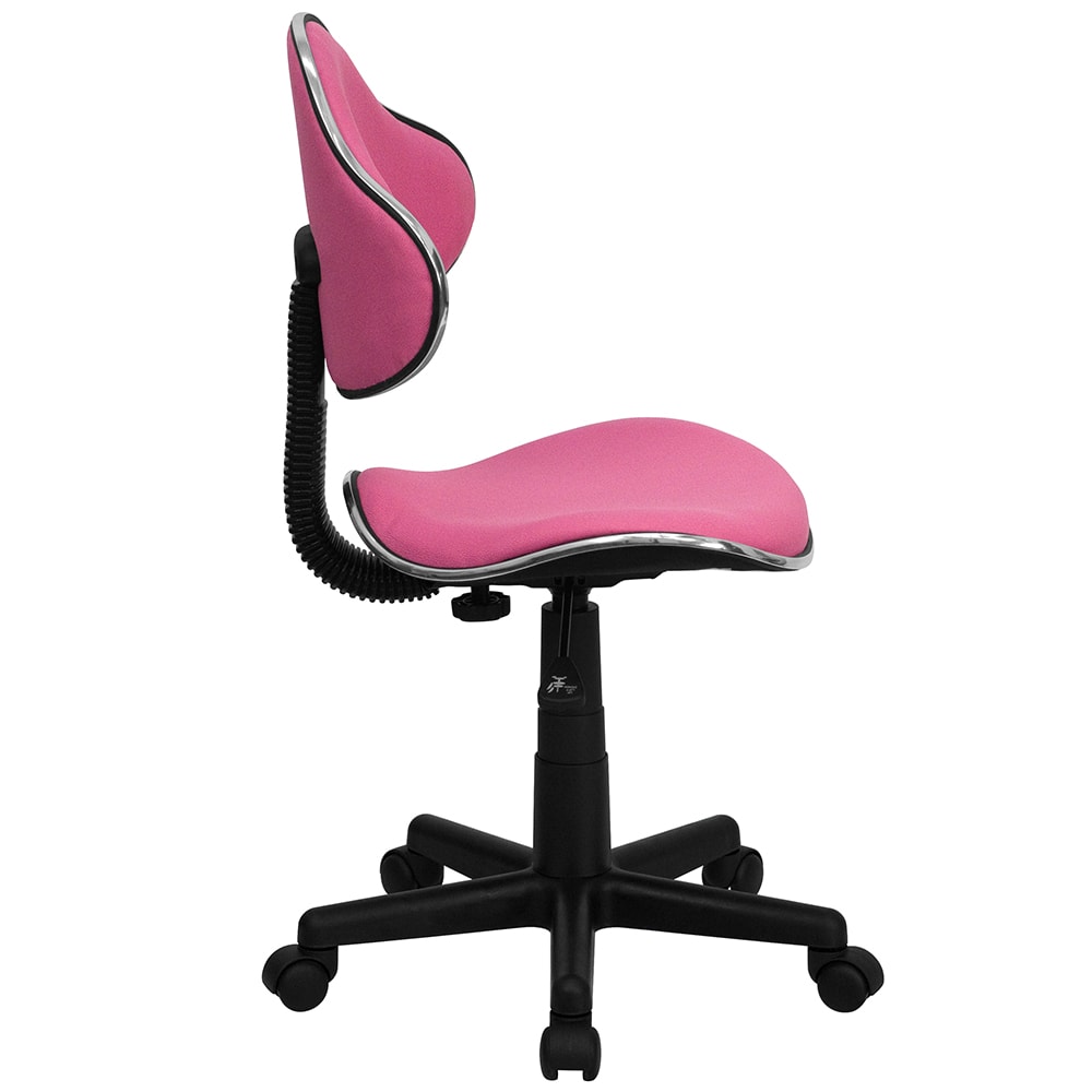 Flash Furniture BT-699-PINK-GG Swivel Task Chair w/ Low Back - Pink ...
