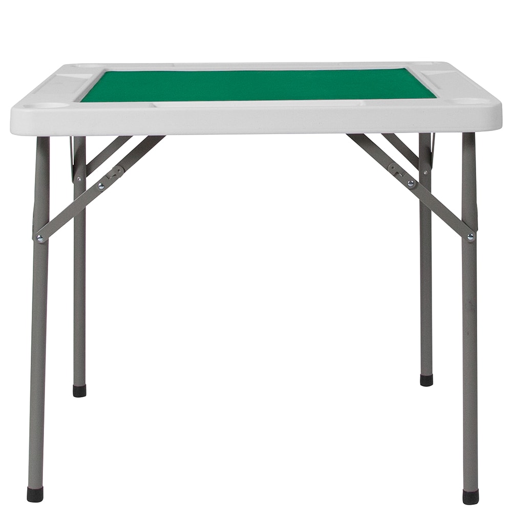 Flash Furniture DAD-MJZ-88-GG 34 1/2" Square Folding Game Table w ...