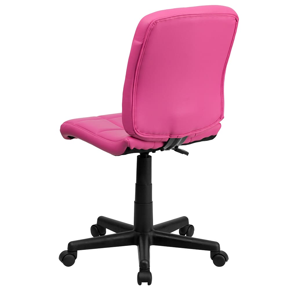 Flash Furniture GO-1691-1-PINK-GG Swivel Office Chair w/ Mid Back ...