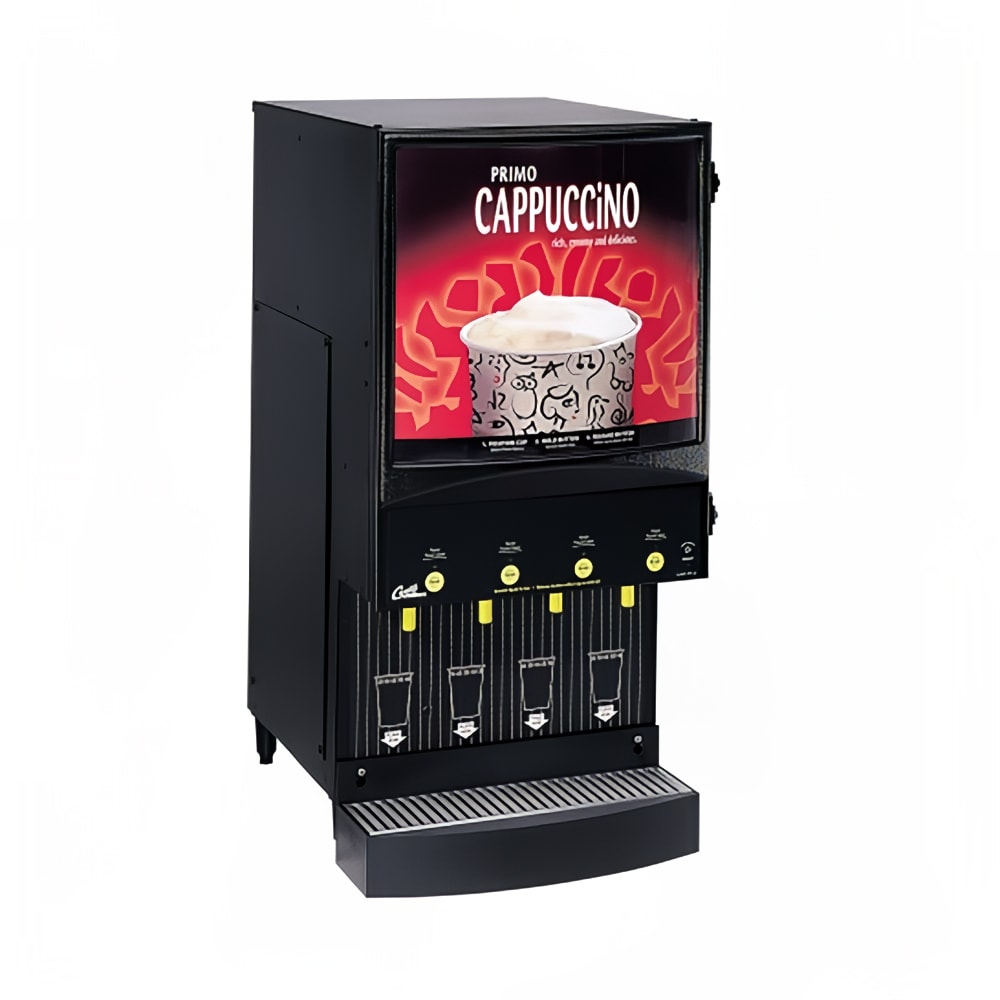 Curtis CAFEPC4CS10000 Cappuccino Machine w/ (1) 4 lb Hopper & (4 ...