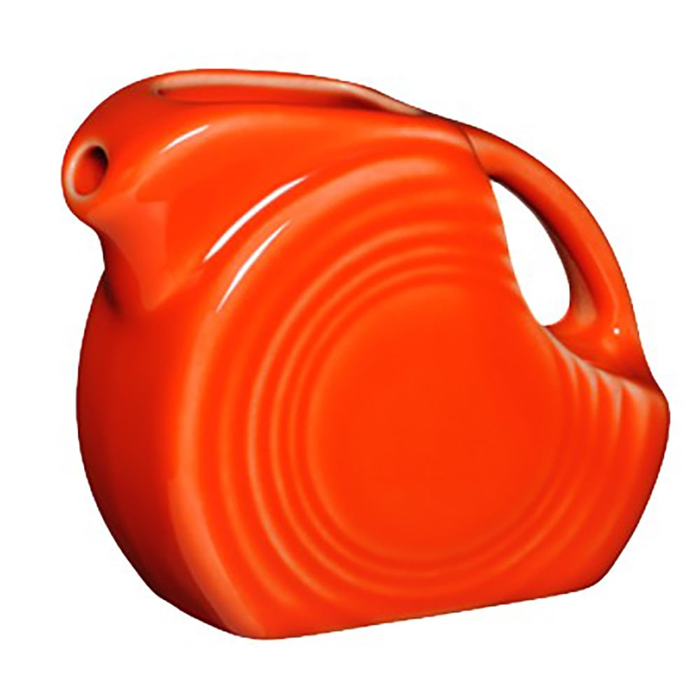 Fiesta HL475338 5 oz Fiesta Pitcher - China, Poppy