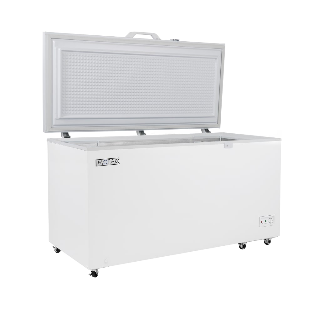 MoTak MCF-16 60" Mobile Chest Freezer w/ (2) Wire Storage Basket ...
