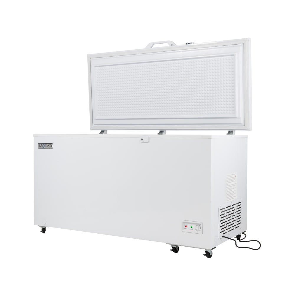 MoTak MCF-16 60" Mobile Chest Freezer w/ (2) Wire Storage Basket ...
