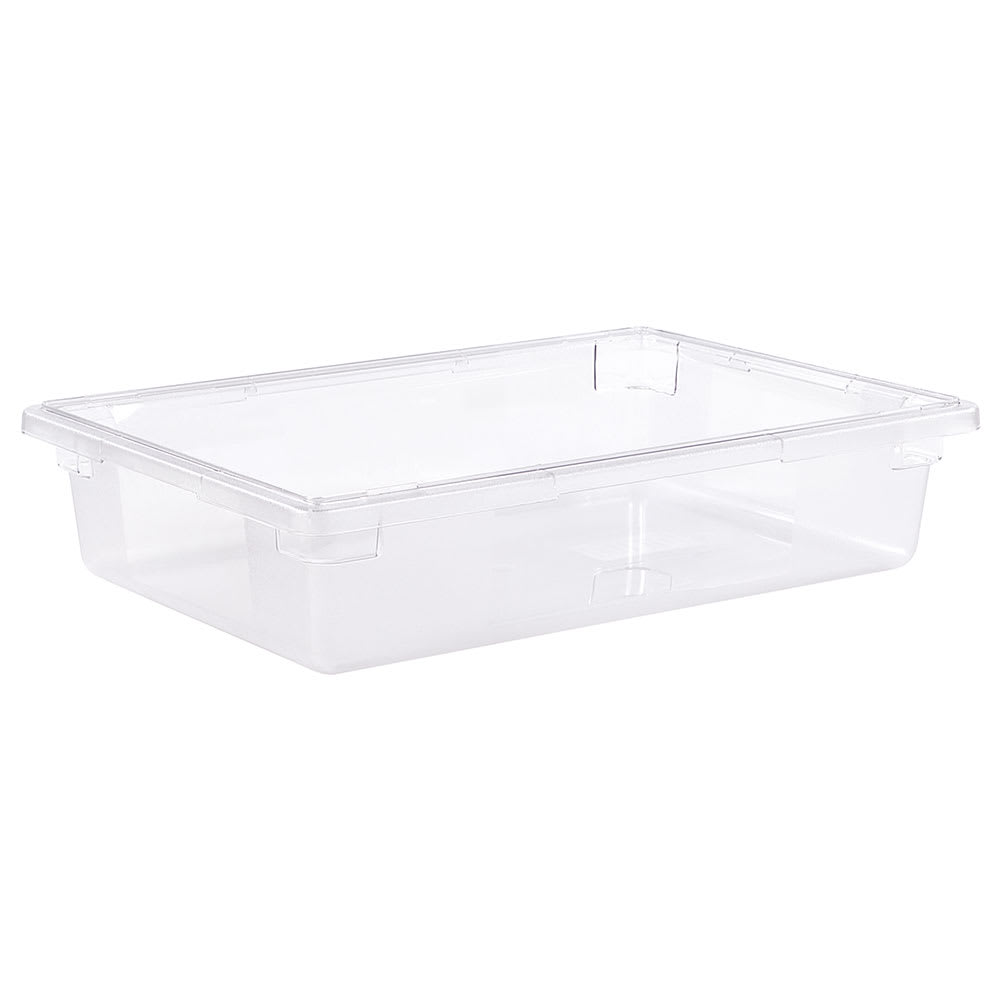 Carlisle 8 1/2 gal Food Storage Box - 26x18x6" Clear (1062107)