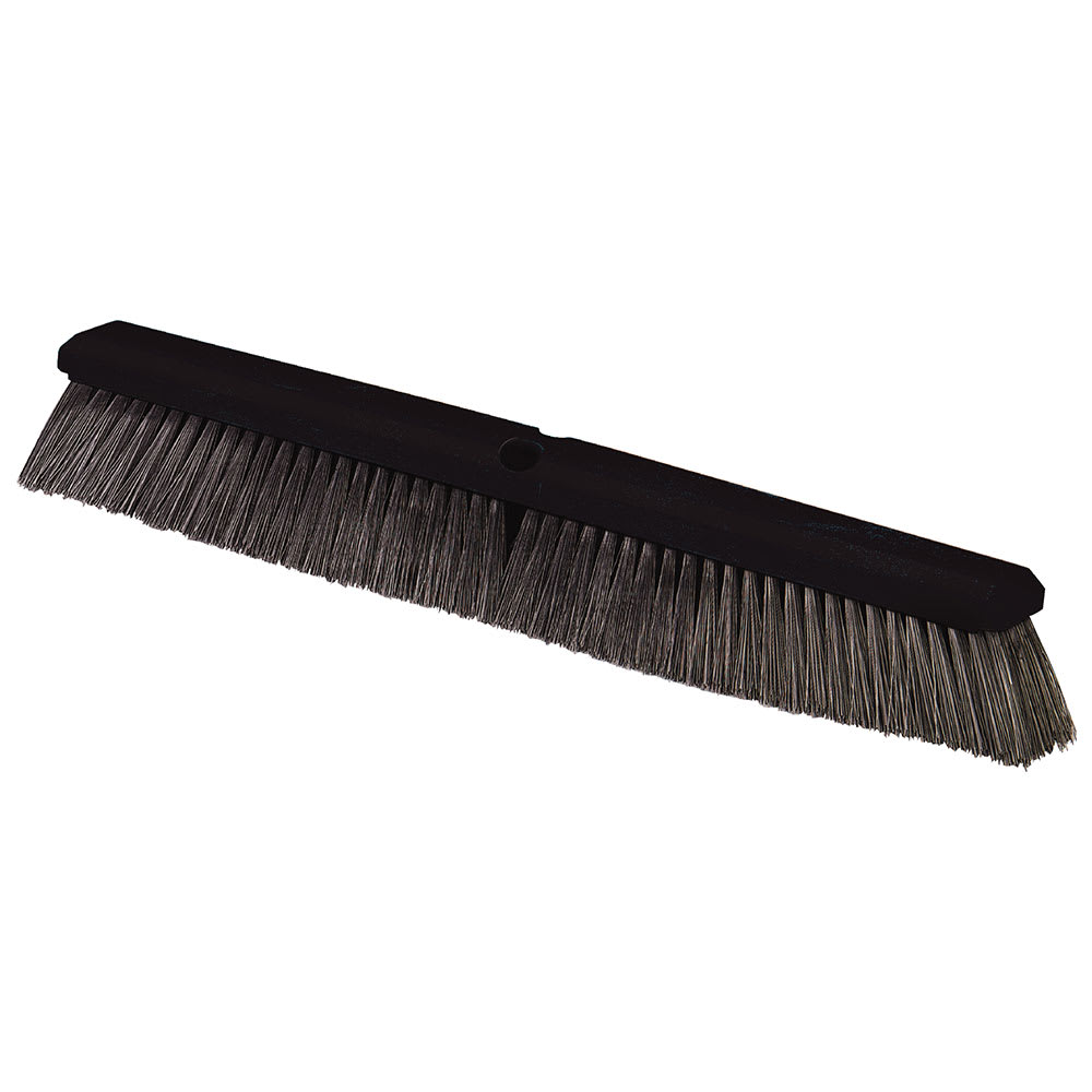 Carlisle 24" Floor Sweep Head - Fine/Medium, Foam Block, Black Poly ...