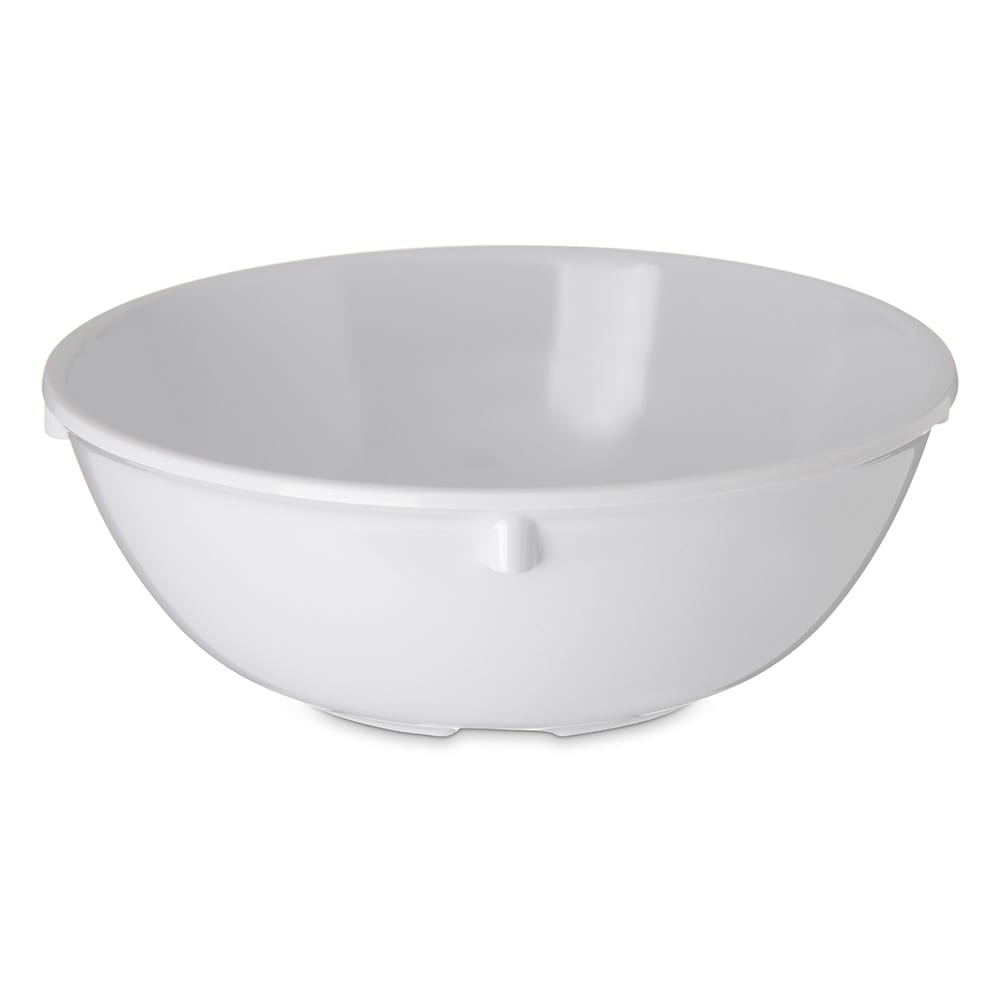 Carlisle 10 oz Round Melamine Nappie Bowl, White (4352802)