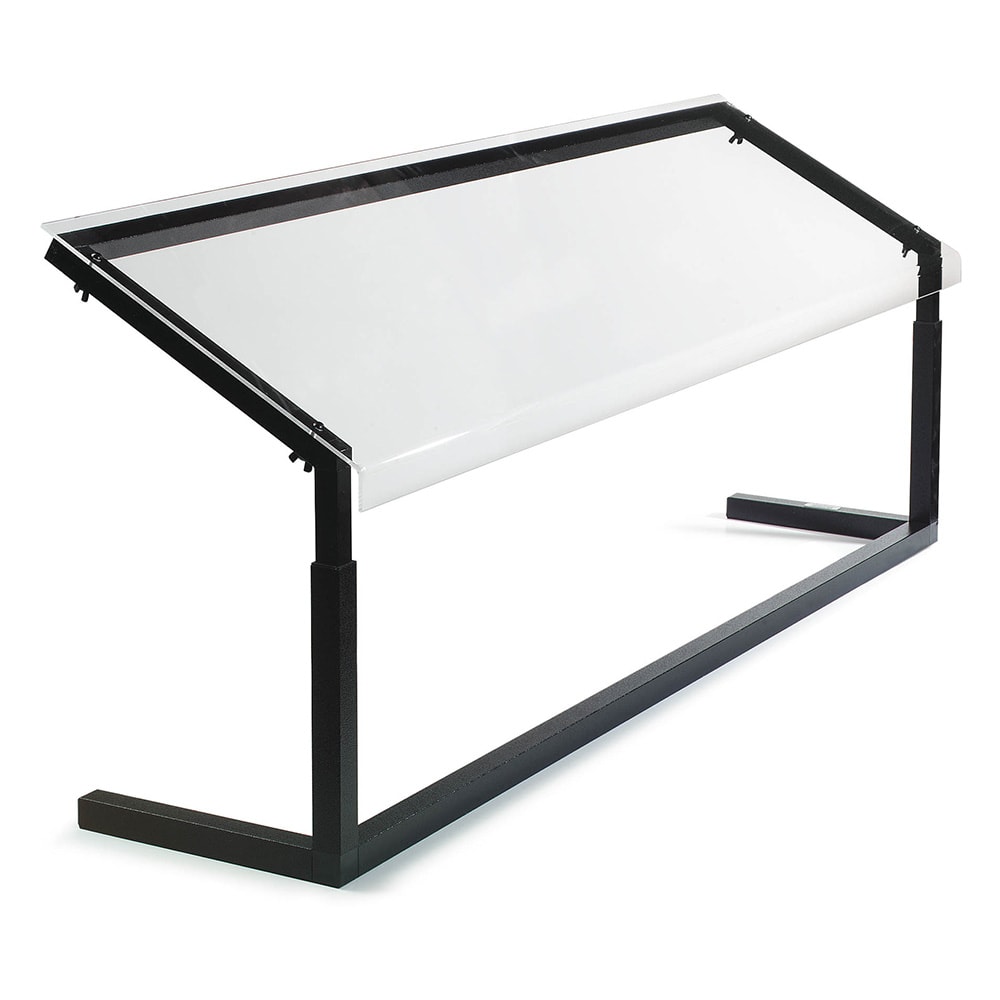 Carlisle 60" Portable Sneeze Guard - Free-Standing, Acrylic/Aluminum ...