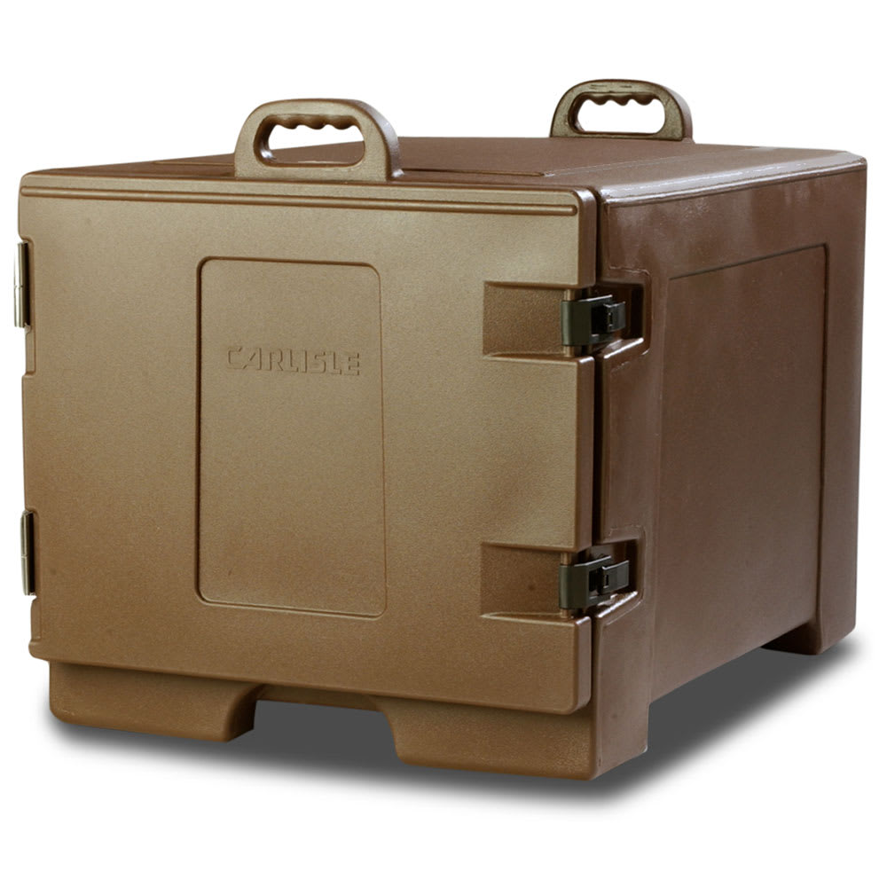 Carlisle Cateraide™ Insulated Food Carrier w/ (7) Tray Capacity, Brown ...
