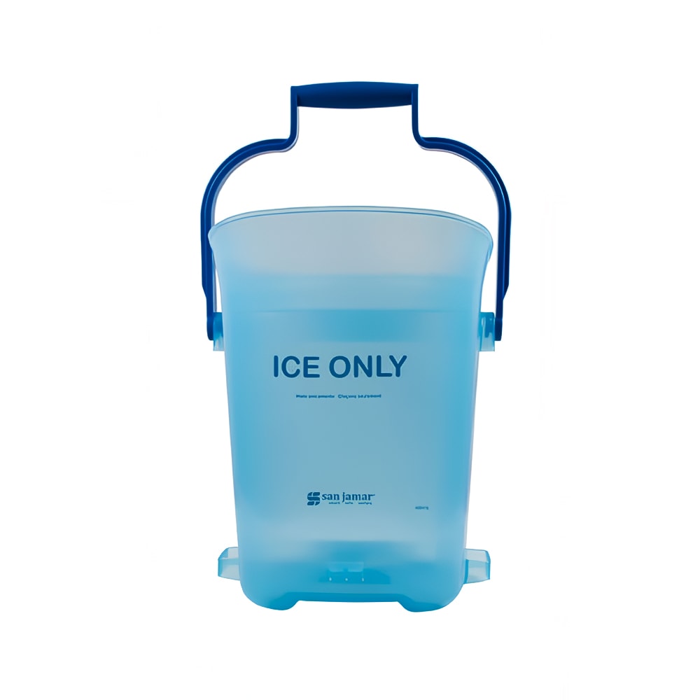 San Jamar SILD6000 Square Ice Tote w/ 6 gal Capacity, Blue