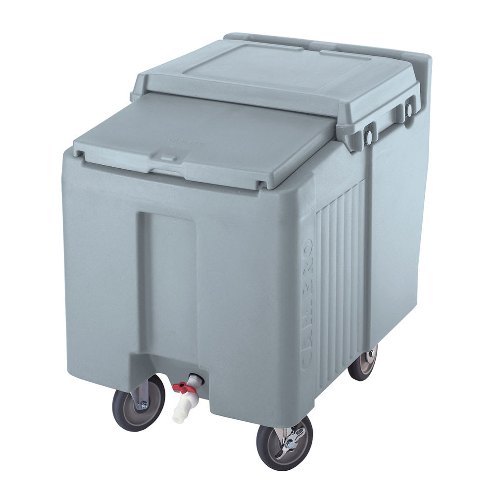 Cambro ICS125L401 125 lb SlidingLid™ Insulated Mobile Ice Caddy ...
