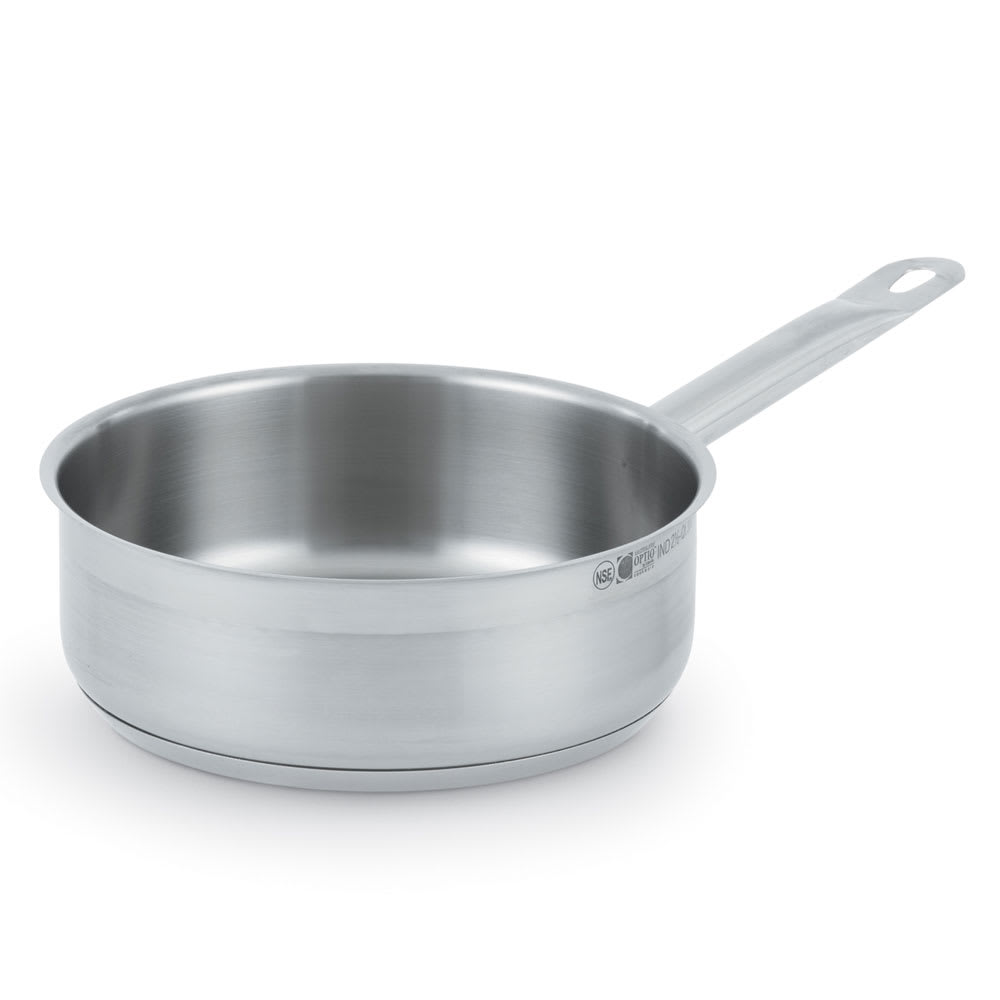 Vollrath 3804 9 1/2" Optio™ Stainless Saute Pan - Induction Ready