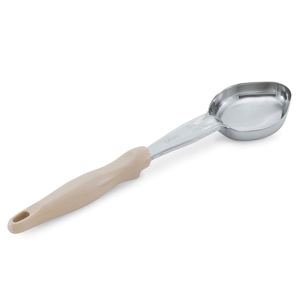 Vollrath 6412335 3 oz Oval Solid Spoodle - Ivory Nylon Handle, Heavy ...