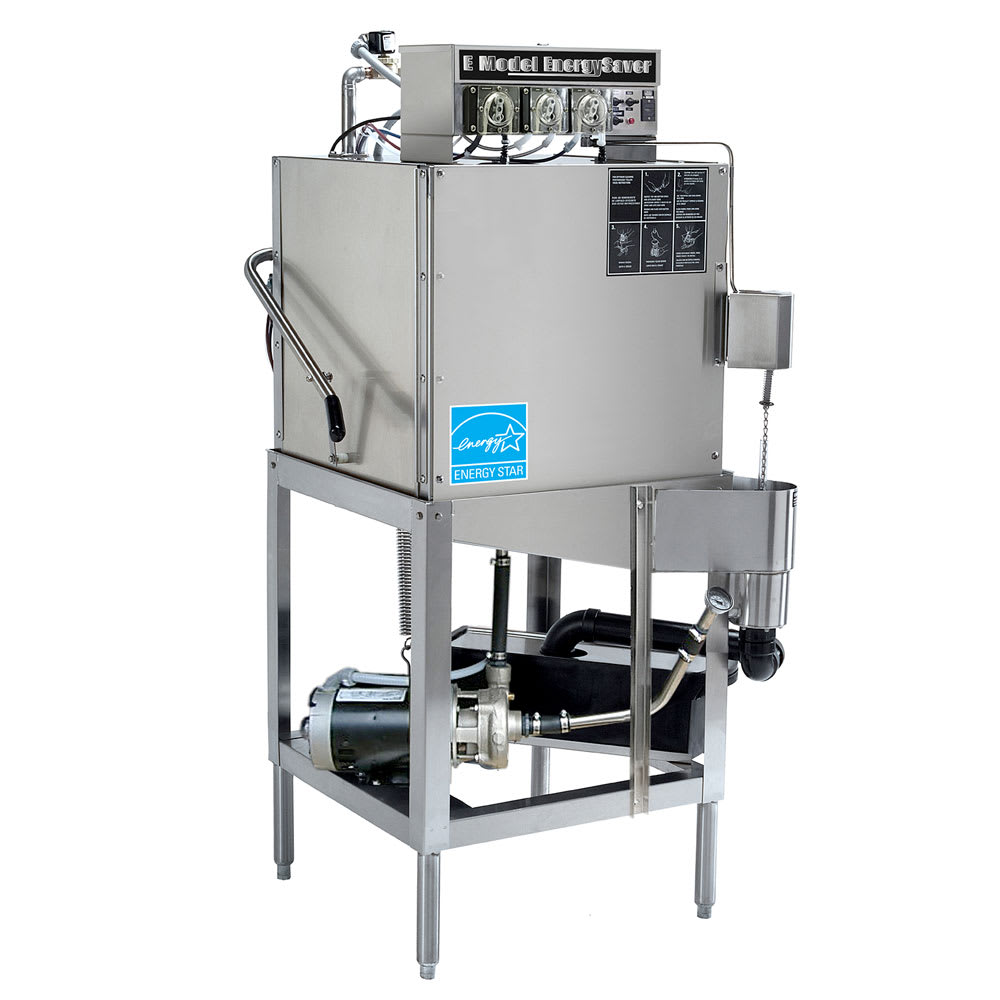 CMA Dishmachines E-AH-EXT Energy Mizer® Low Temp Door Type Dishwasher w/ 40 Rack/hr Capacity, 115v