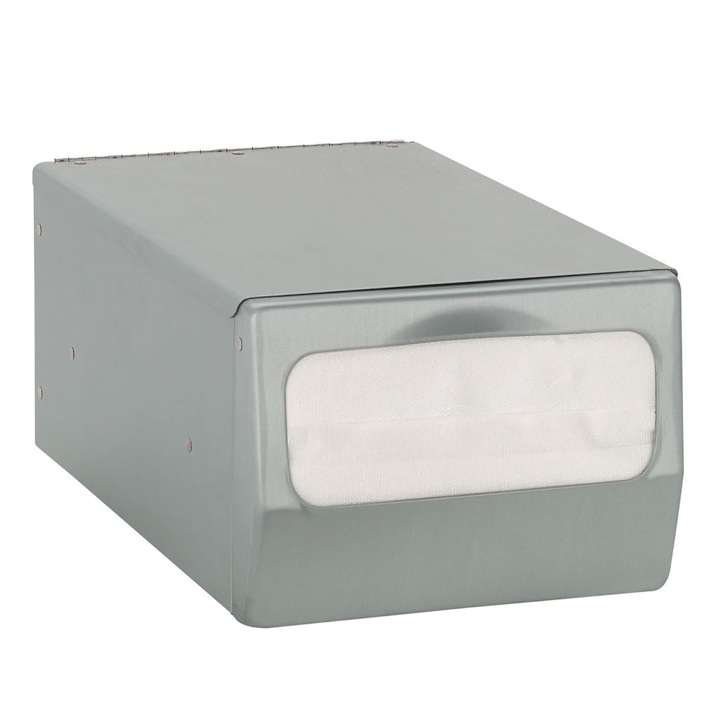Dispense-Rite CT-FULL-BS Napkin Dispenser, Countertop, Full Fold 4 1/2 ...