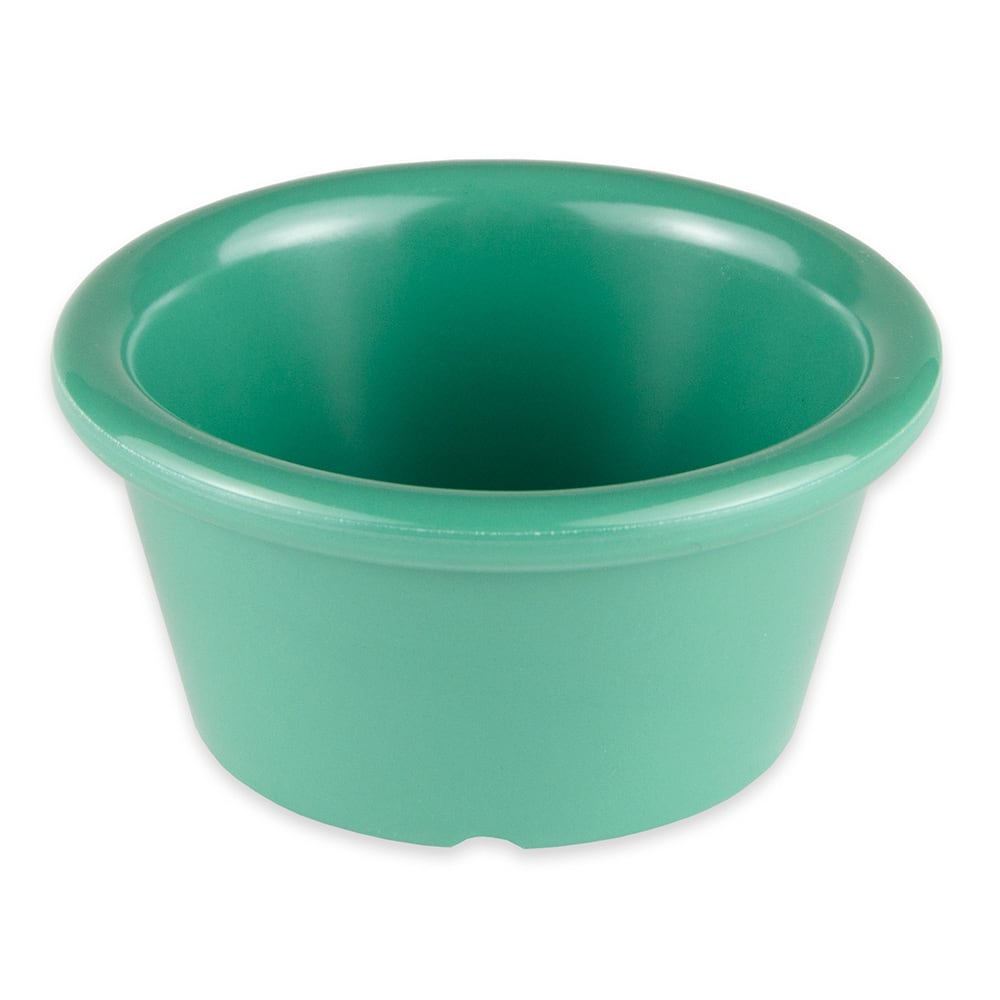 green ramekin