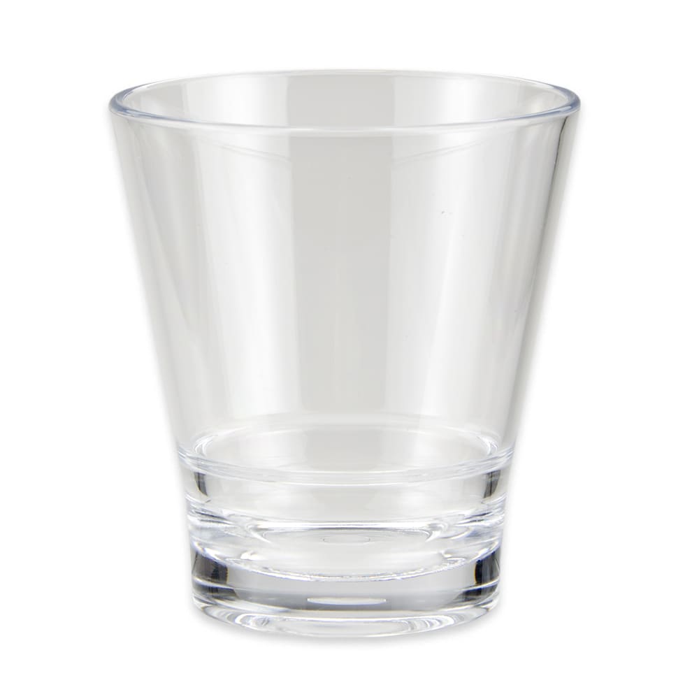 GET 9 oz Rocks Glass, SAN Plastic, Clear (S-9-CL)