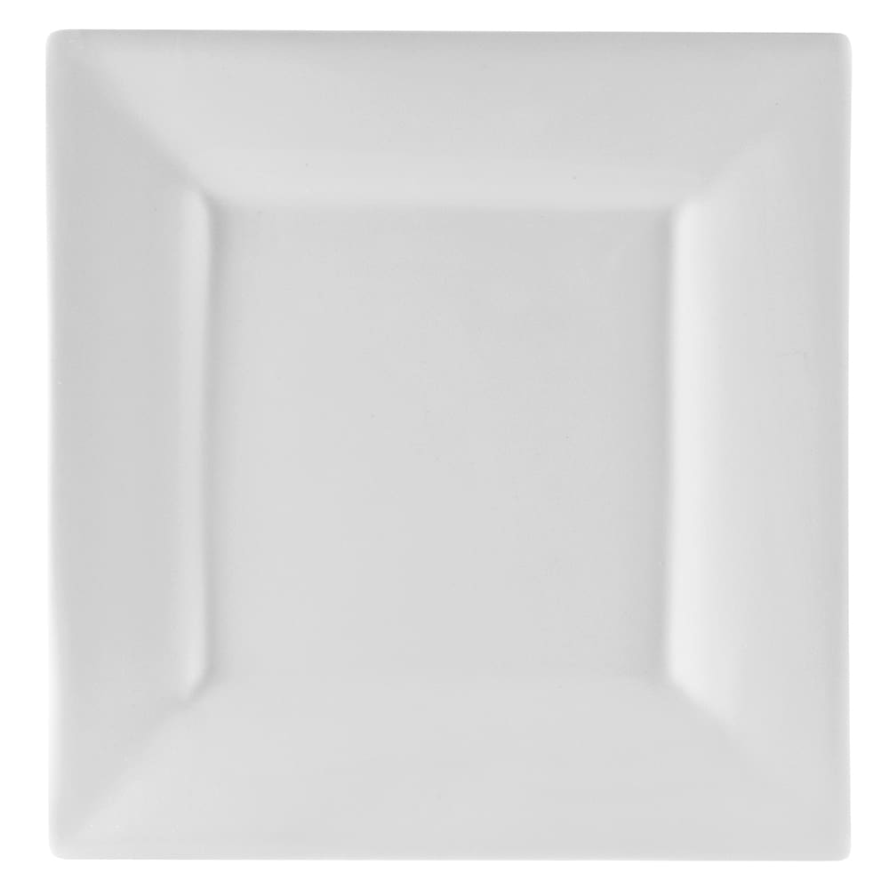 10 Strawberry Street 11 5/8" Square Charger Plate - Porcelain, White ...