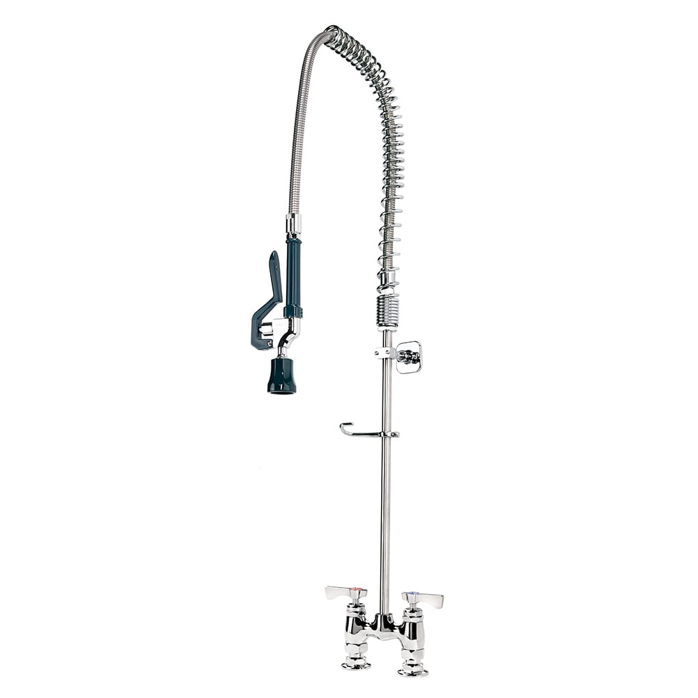 Krowne 17-204WL 38"H Deck Mount Pre Rinse Faucet - 1 1/5 GPM, Base with ...
