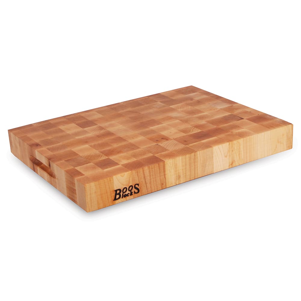 John Boos CCB2015-225 Chopping Block, 20x15x2 1/4", Hard Rock Maple ...