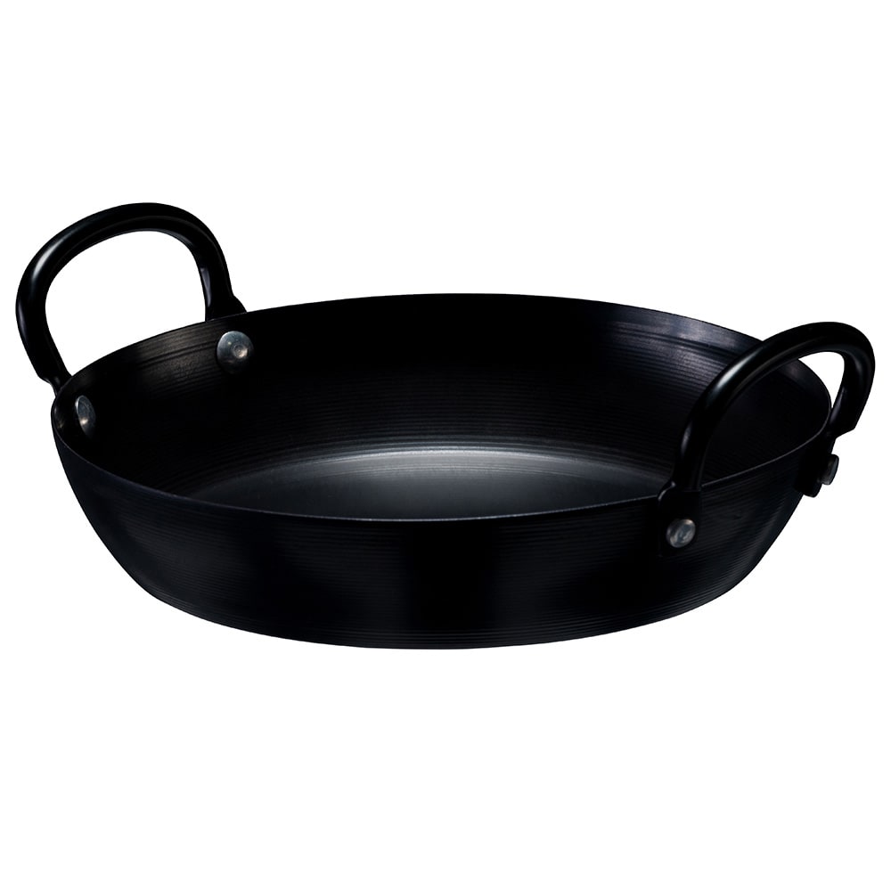 Browne 7 13/16" Carbon Steel Frying Pan w/ (2) Riveted Handles (573748)