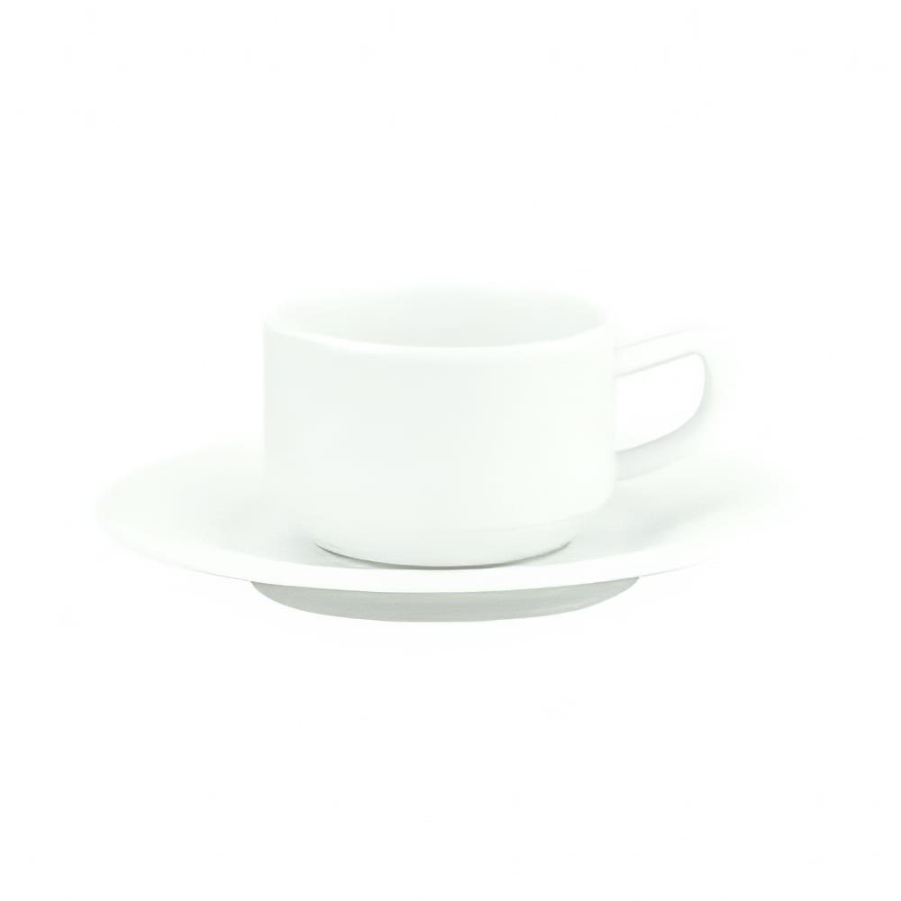 Schonwald 9195109 3 oz Espresso Cup - Porcelain, White