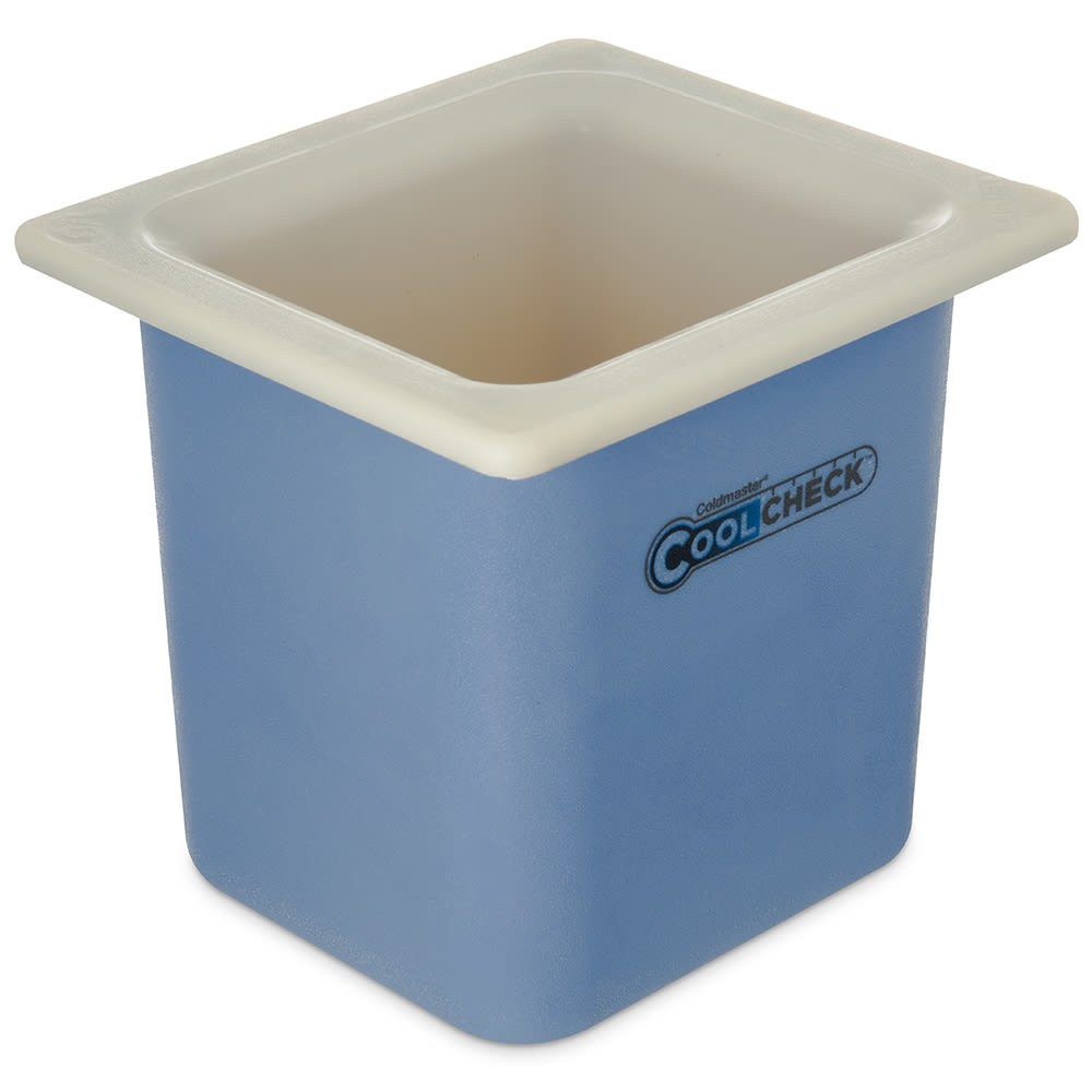 Carlisle 1/6 Size Coldmaster Coolcheck Food Pan, 6" Deep, 1 7/10 qt ...