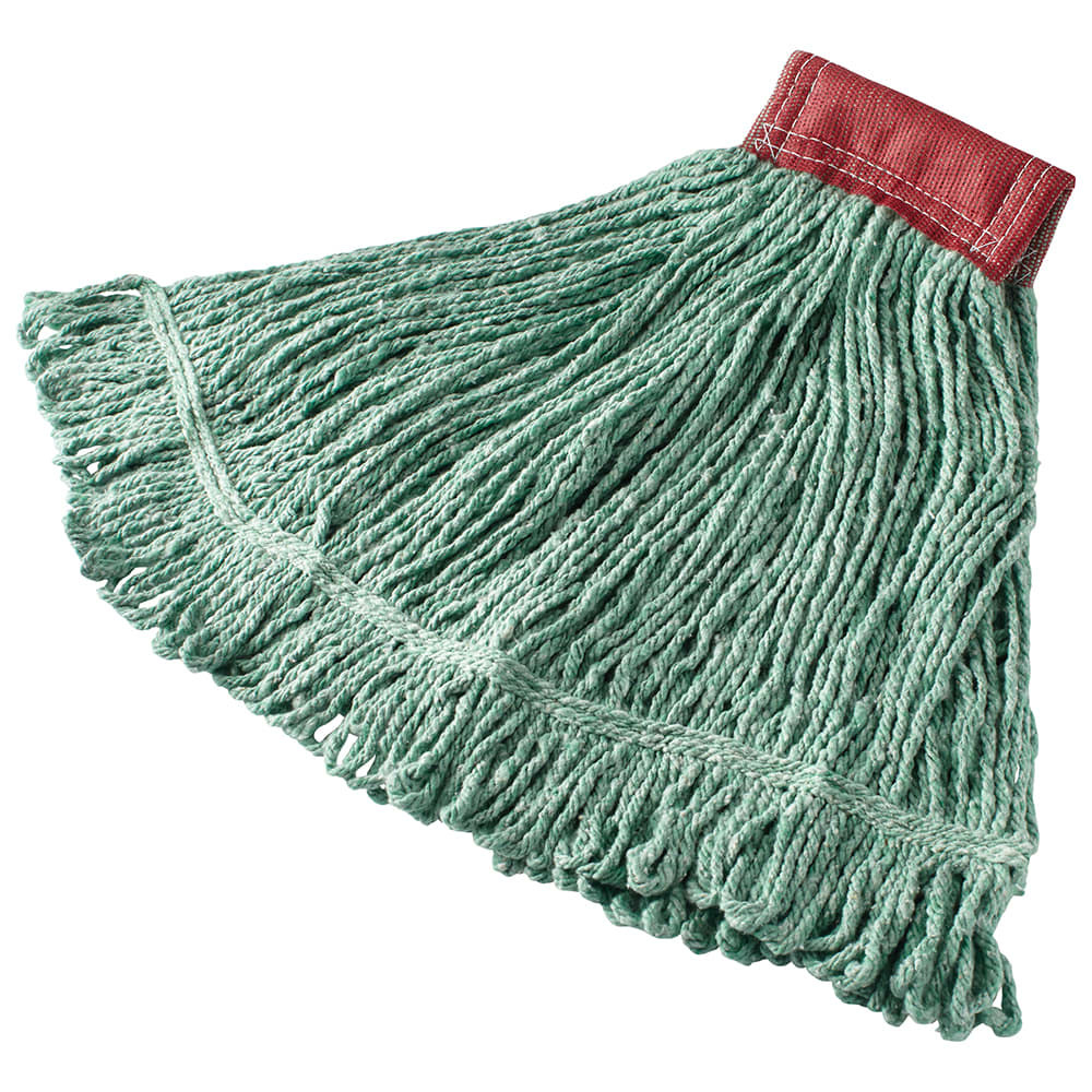 Rubbermaid FGD25306GR00 Large Super Stitch® Mop Head - 4 Ply Cotton ...