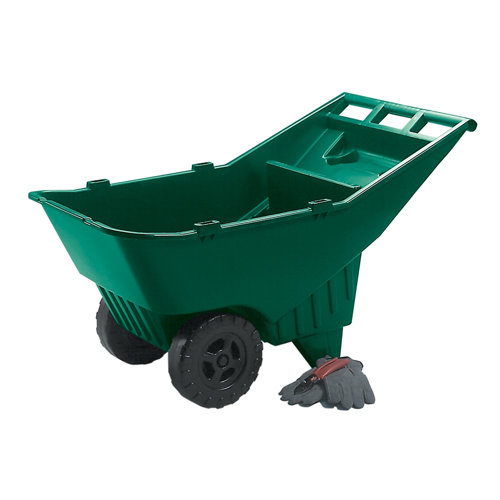 Rubbermaid FG370612714 Trash Cart w/ 200 lb Capacity, Green