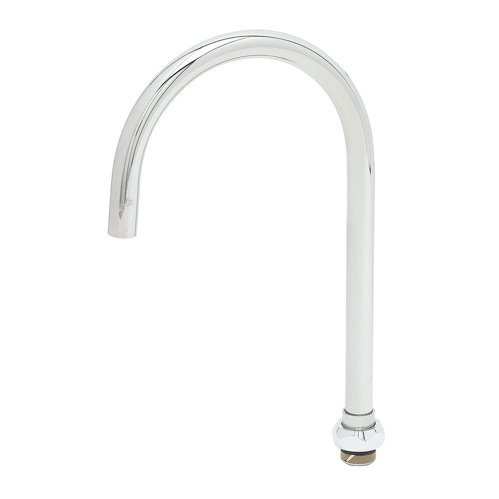 T&S 133XP-F15 10 5/16" Swivel Gooseneck Nozzle, 1 1/2 GPM
