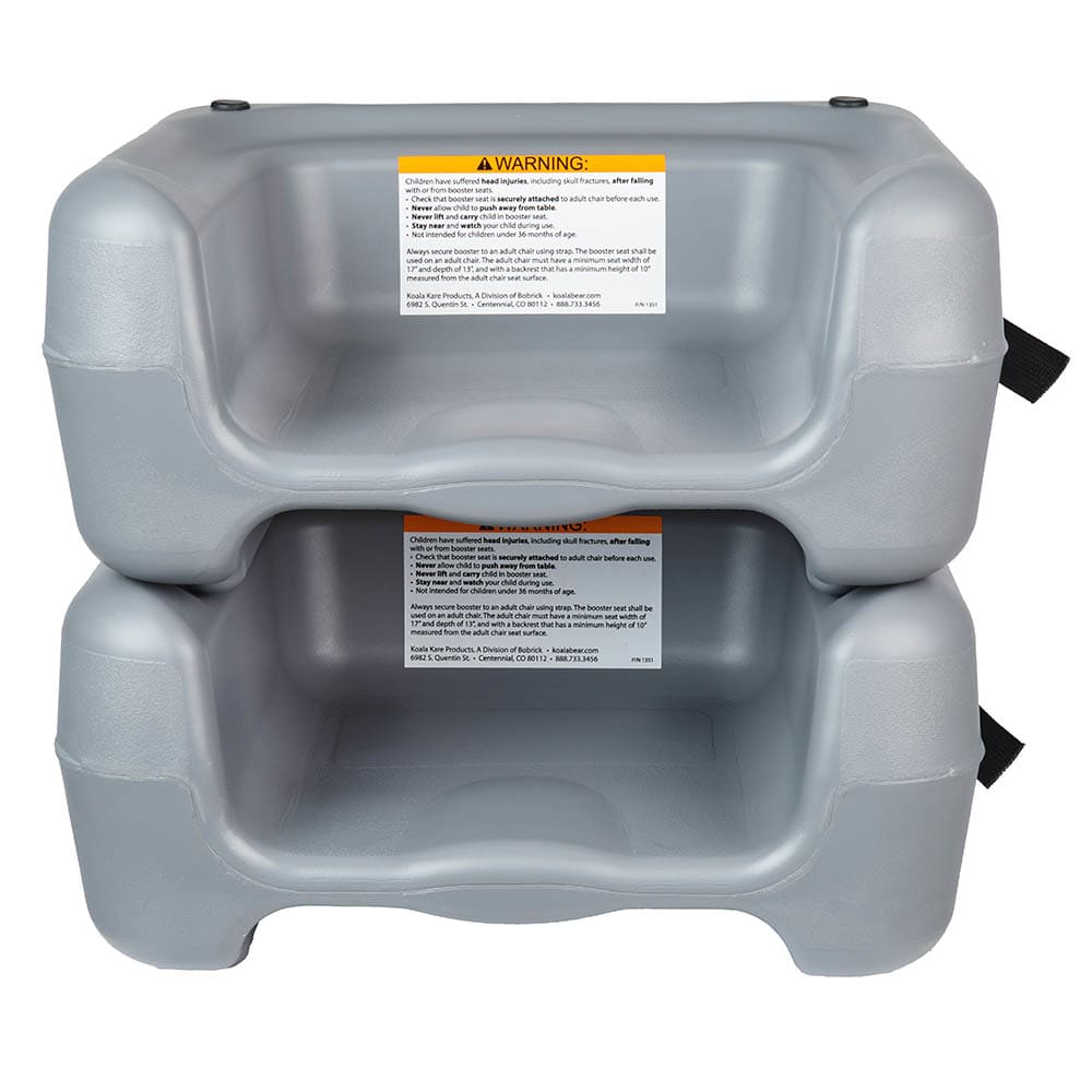 Koala Kare KB855-01S Dual Height Booster Seat w/ Safety Strap - Plastic ...